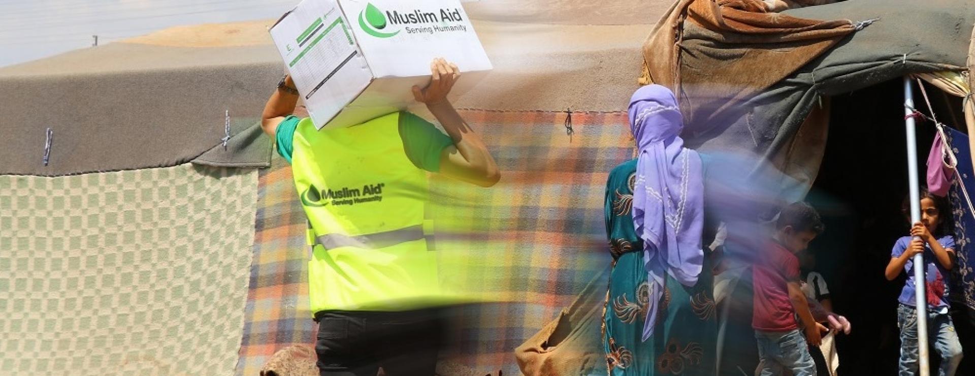 Support Muslim Aid – 40 Years of Humanitarian Service