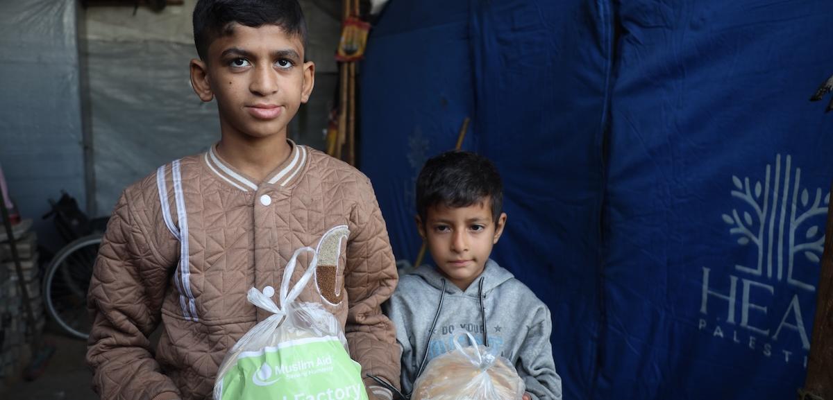 Gaza Bread Factory - Muslim Aid Join to Fight Hunger in Gaza